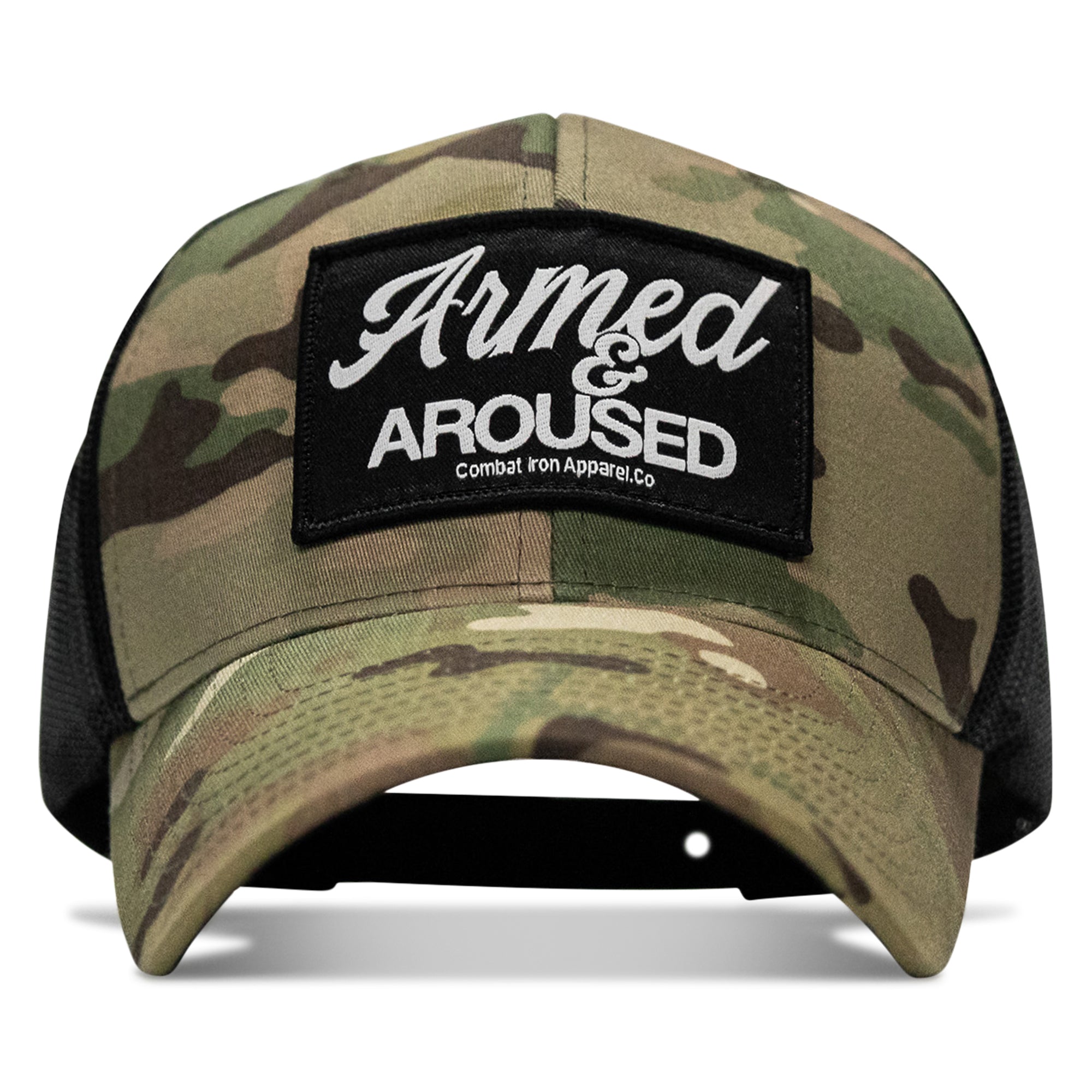 Armed And Aroused Patch Snapback Hat Self Rescue Tactical