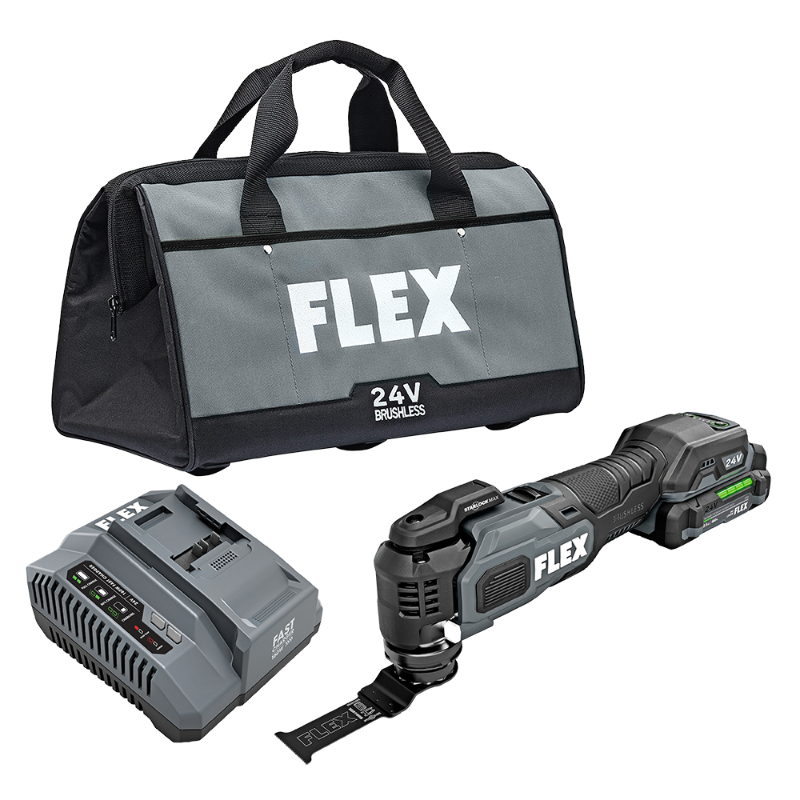 FLEX FX4111-1A 24V Oscillating Multi-Tool Kit – Self Rescue Tactical