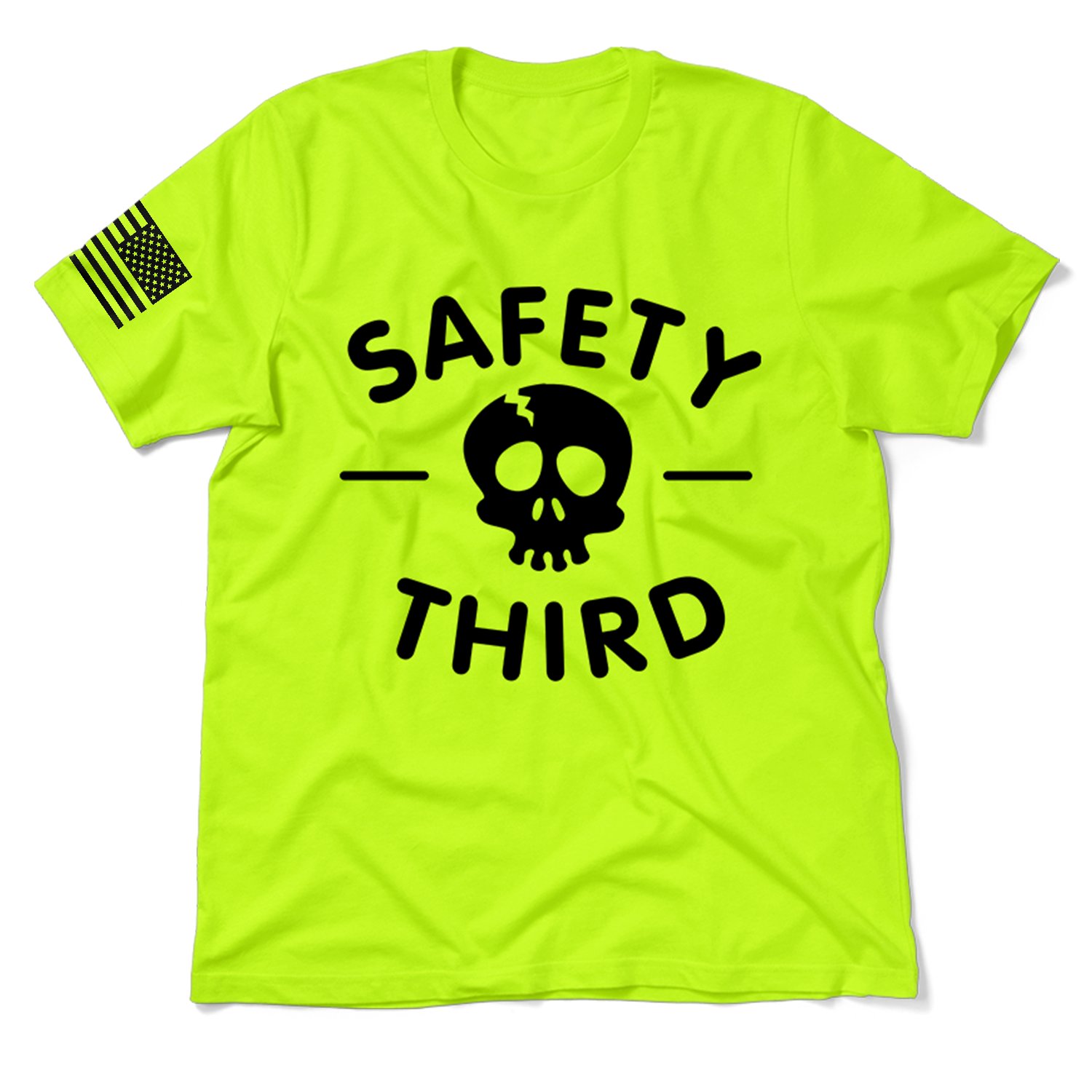 Safety Third - Safety Yellow T-Shirt – Self Rescue Tactical