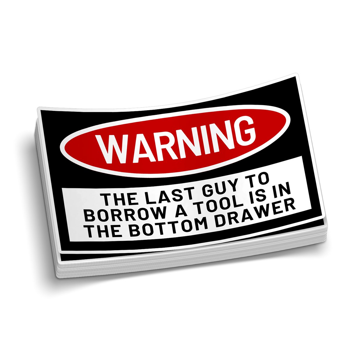 Tool Box Warning Decal – Self Rescue Tactical