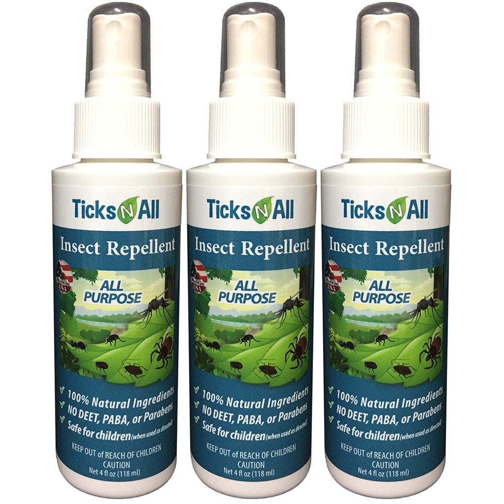 All Natural All Purpose Insect Repellent 4oz (3 pack) – Self Rescue ...