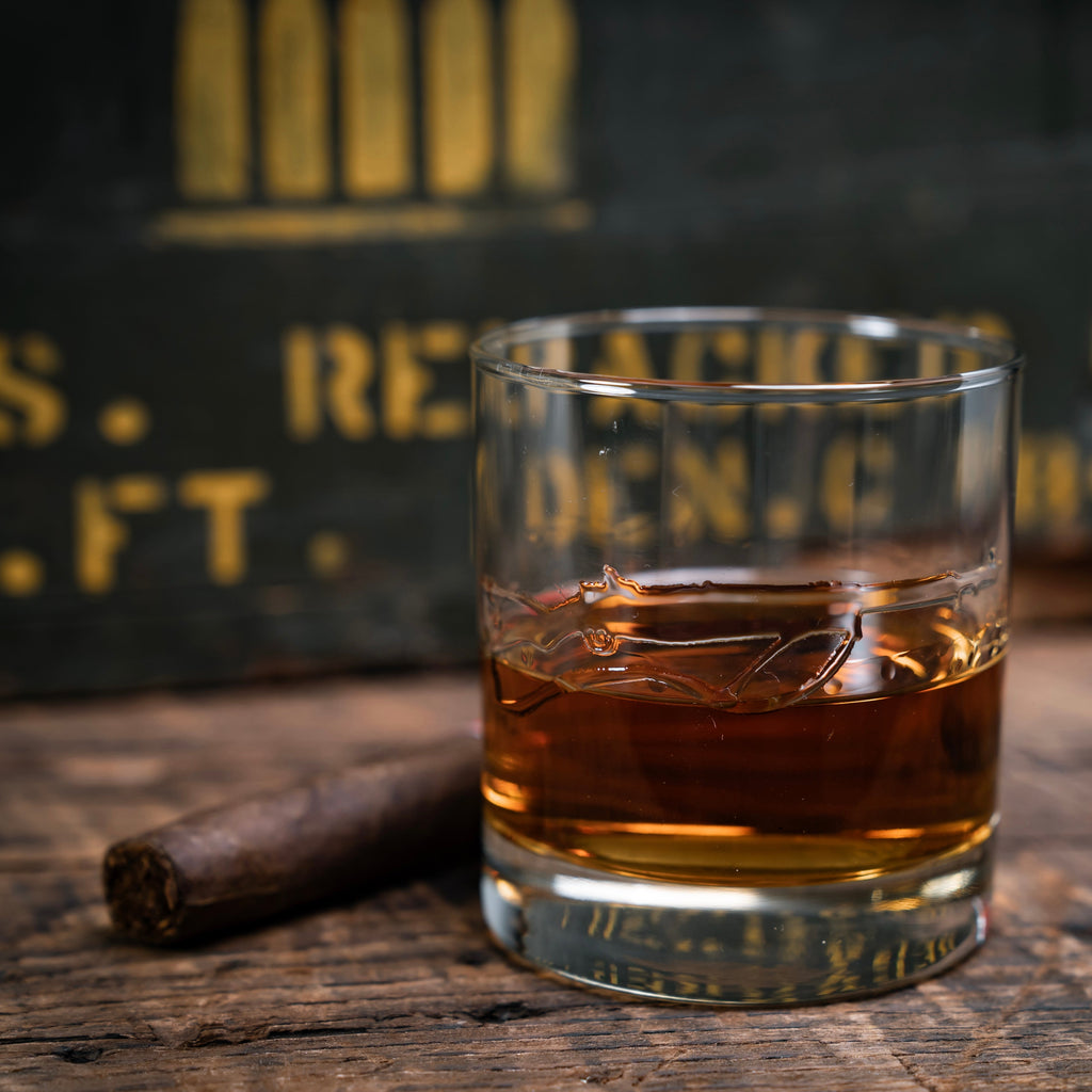 M1 GARAND BOURBON GLASS – Self Rescue Tactical