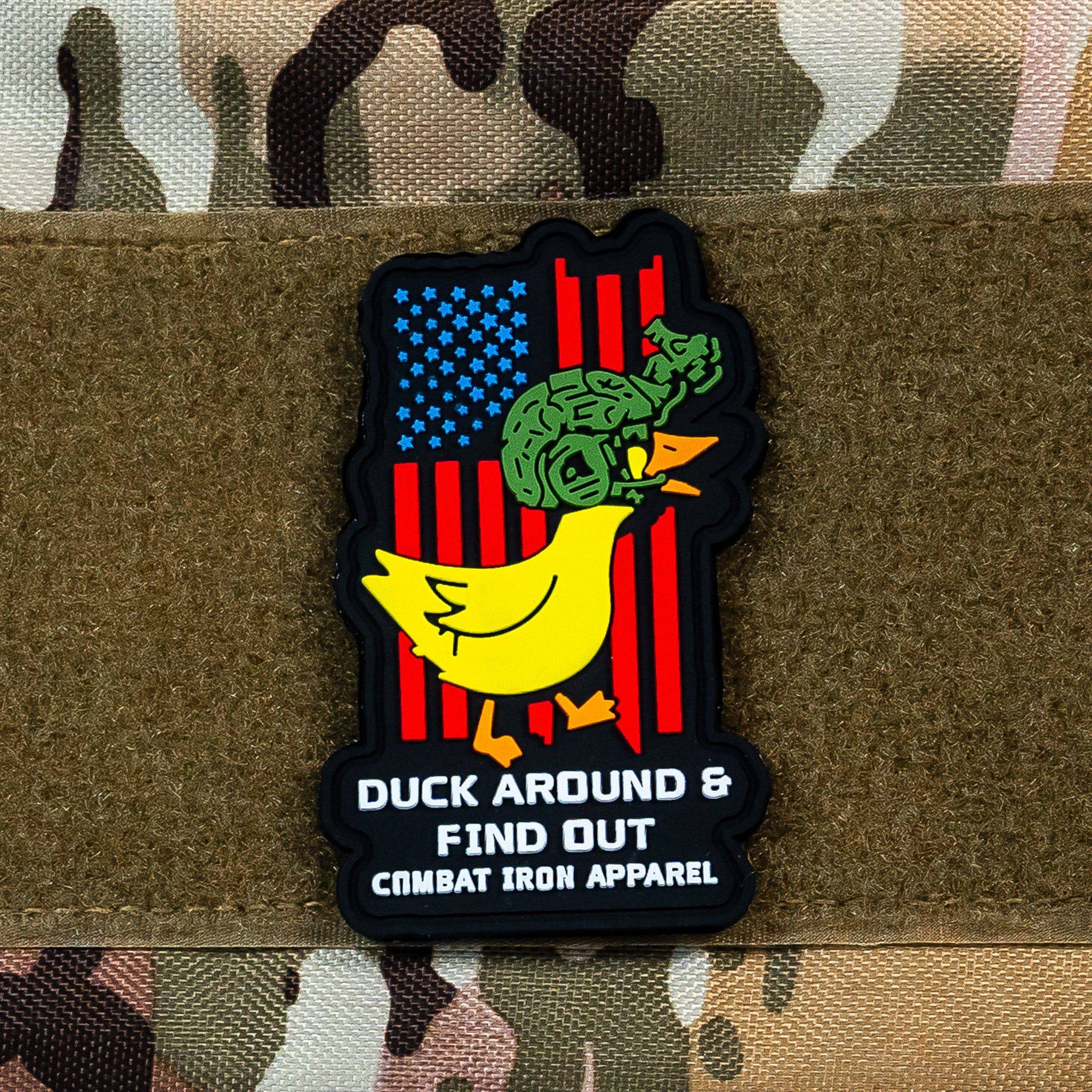 Duck Around & Find Out DAFO Tactiduck PVC Patch – Self Rescue Tactical