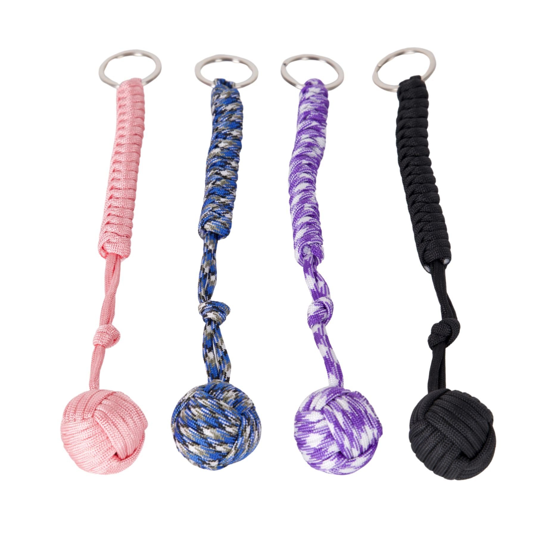 Paracord Monkey Fist Keychain – Self Rescue Tactical