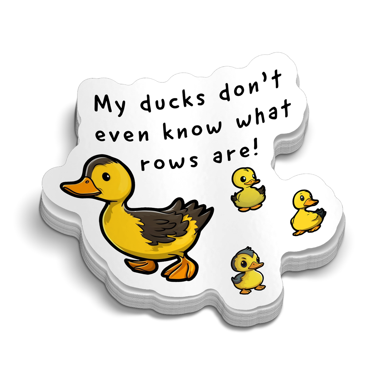 Ducks Hard Hat Decal – Self Rescue Tactical