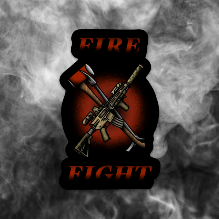 Fire Fight Sticker – Self Rescue Tactical
