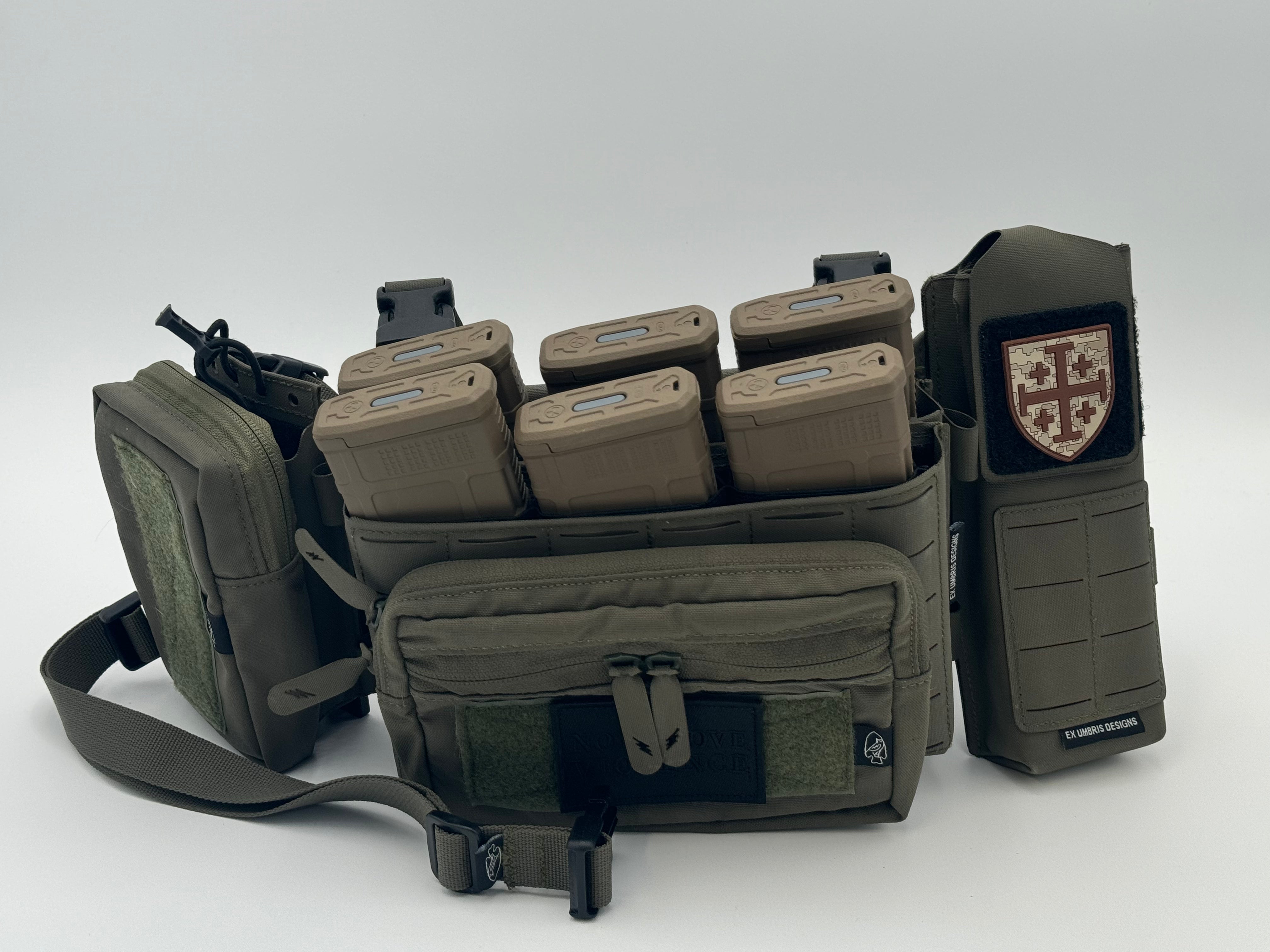 Triple 5.56mm MOLLE Placard – Self Rescue Tactical