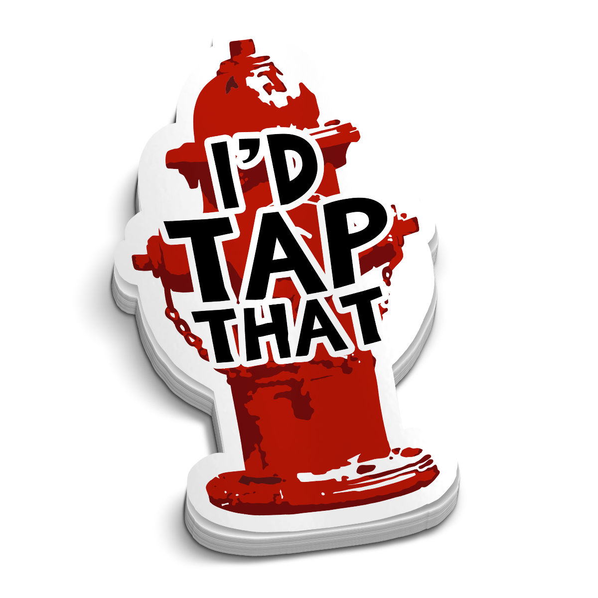 I'd Tap That Fire Hydrant Sticker – Self Rescue Tactical