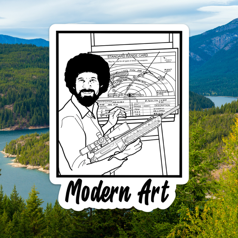 Modern Art Sticker – Self Rescue Tactical