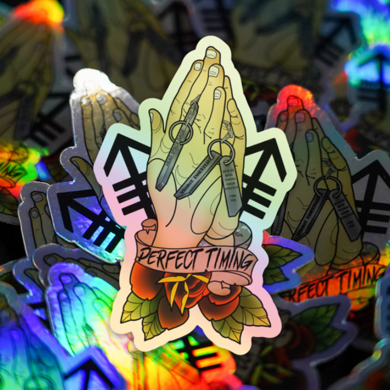 Perfect Timing Sticker – Self Rescue Tactical