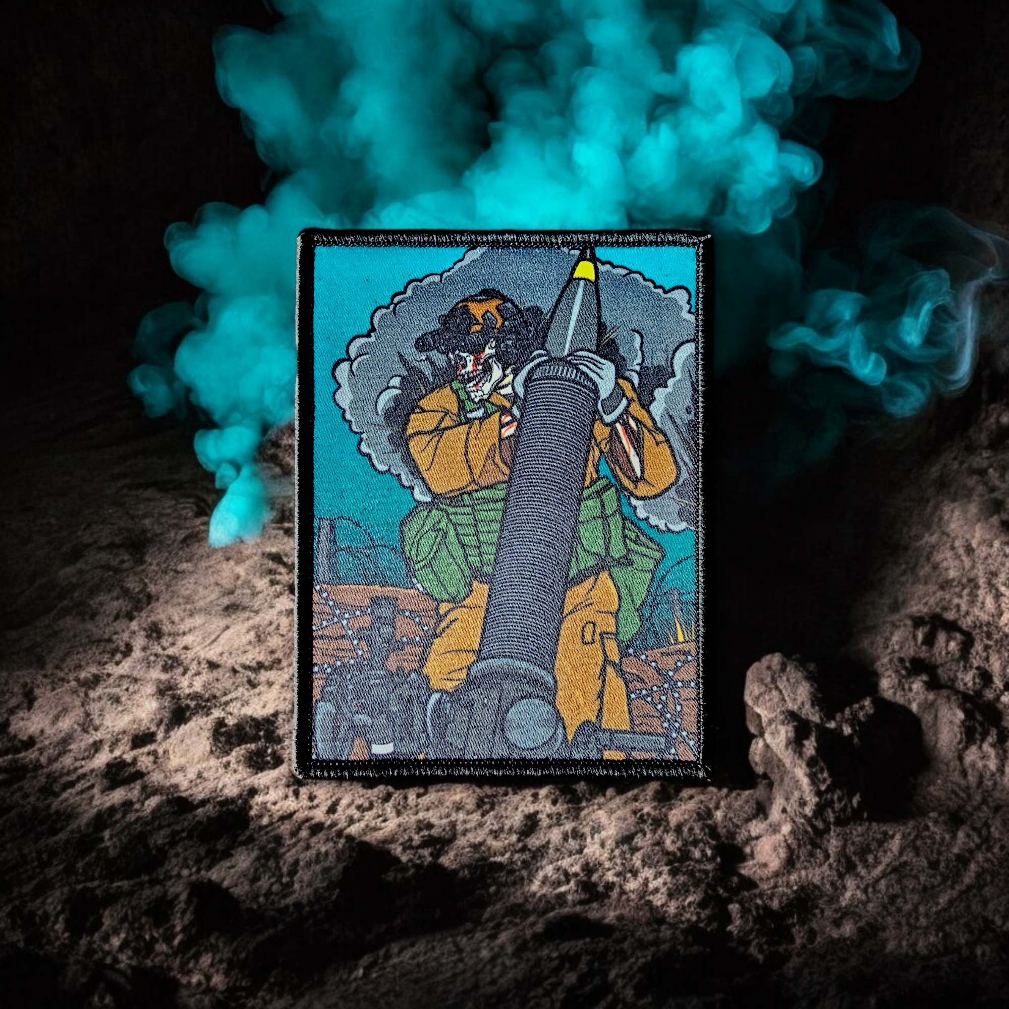 Metal Rain - 4" x 3" Sublimation Velcro Morale Patch – Self Rescue Tactical