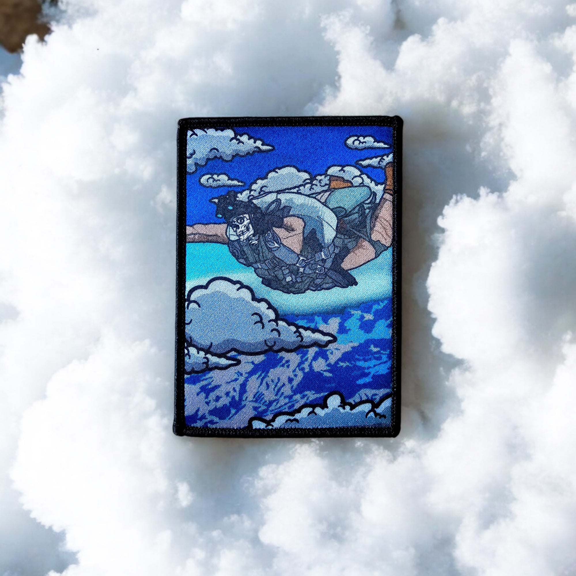 Freefall - 4" x 3" Sublimation Velcro Morale Patch – Self Rescue Tactical