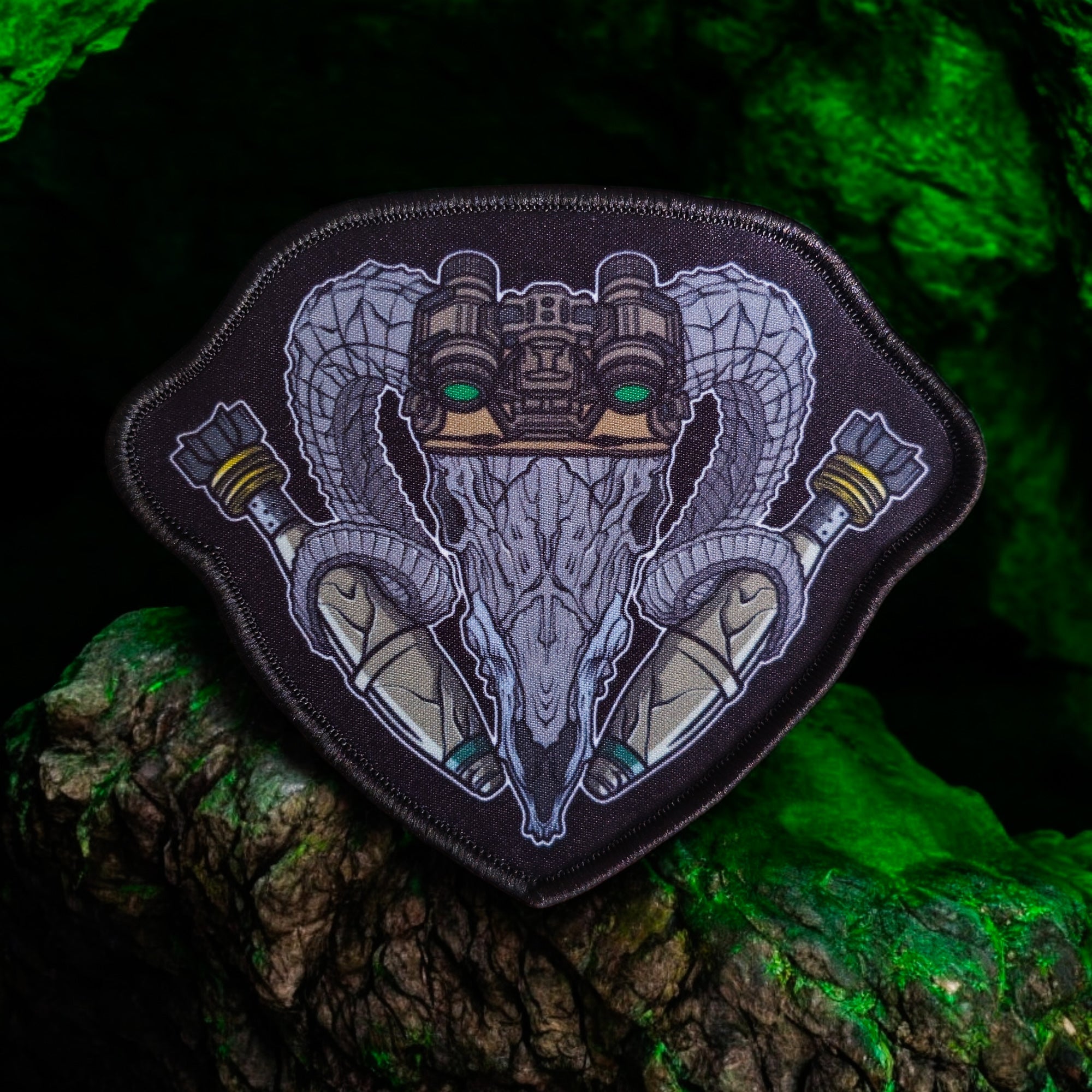 Mortars Embrace - 4" x 3" Sublimation Velcro Morale Patch – Self Rescue ...