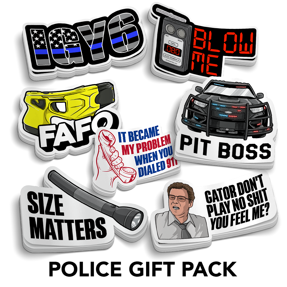 Police | Sticker Gift Packs – Self Rescue Tactical