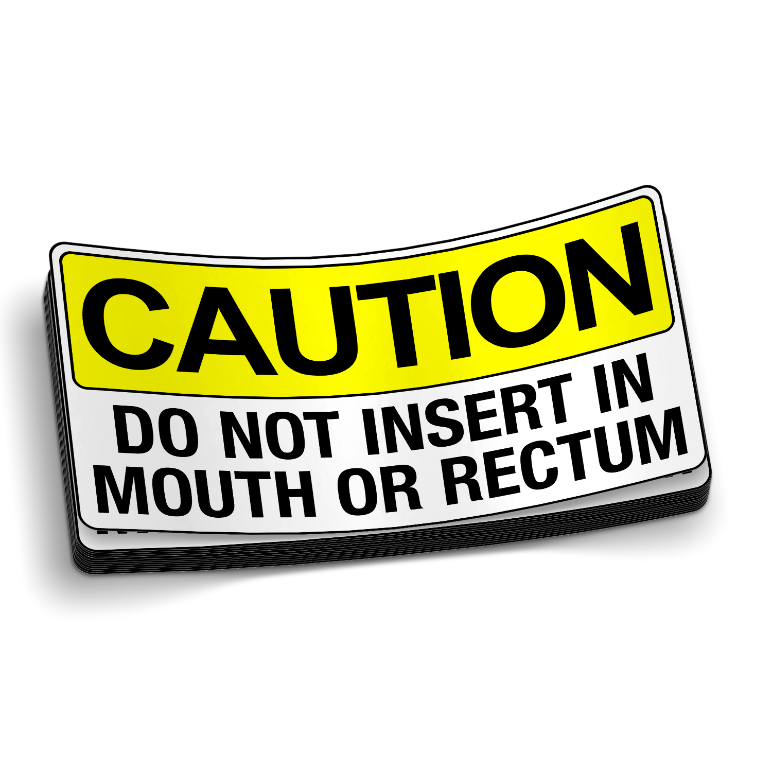 CAUTION - Do Not Insert Decal – Self Rescue Tactical