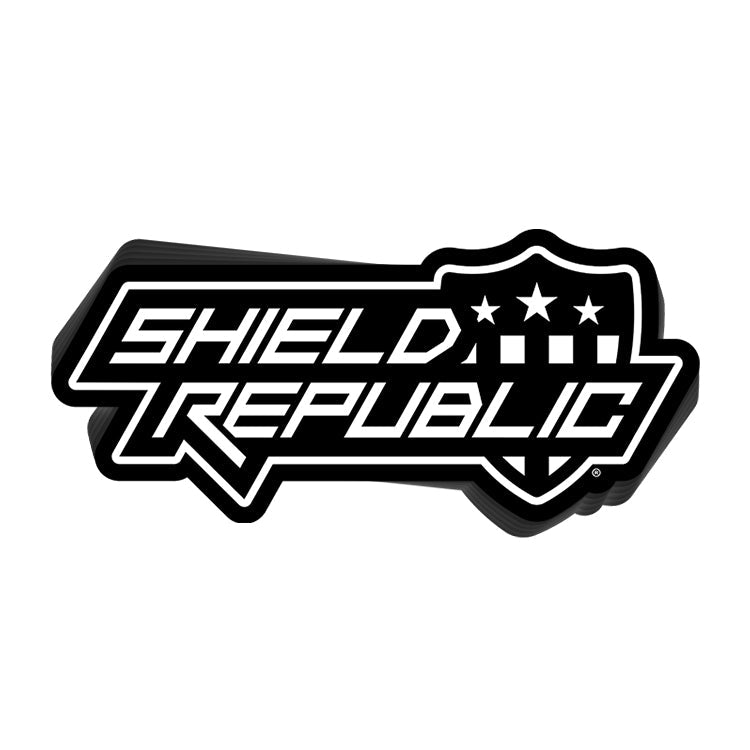 Shield Republic Stacked Logo – Self Rescue Tactical