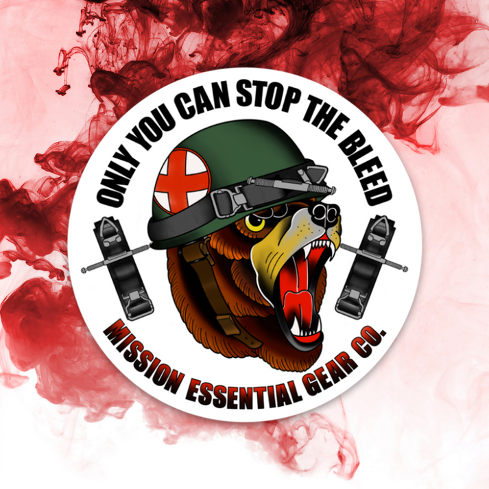 Stop the Bleed Sticker – Self Rescue Tactical