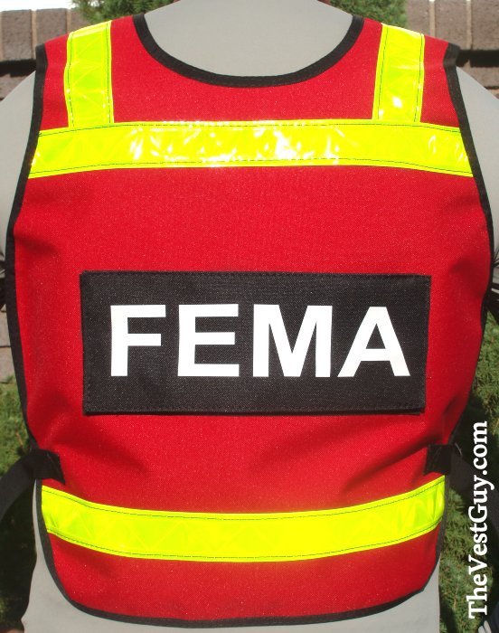 SAR II Velcro Name Tag Reflective Vest – Self Rescue Tactical