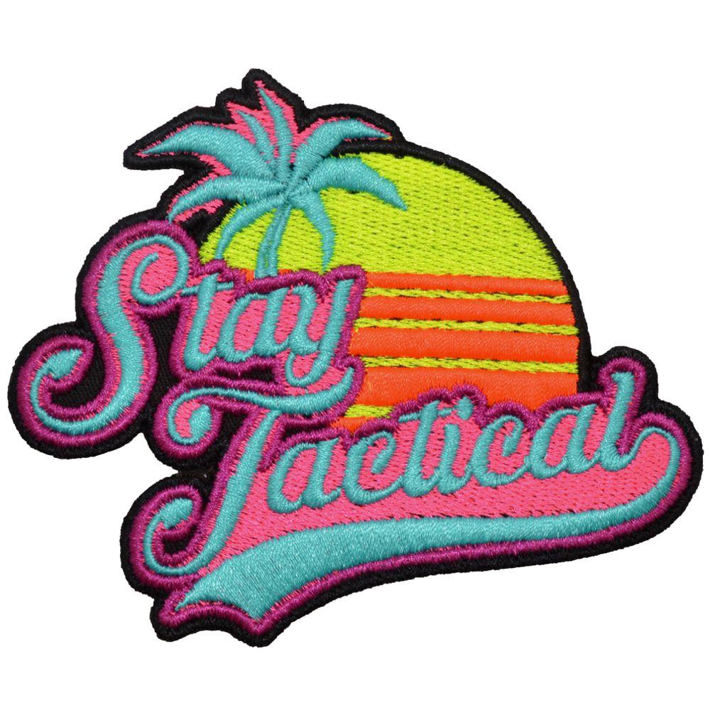 Stay Tactical Retro Synthwave - 3x3.5 Patch – Self Rescue Tactical