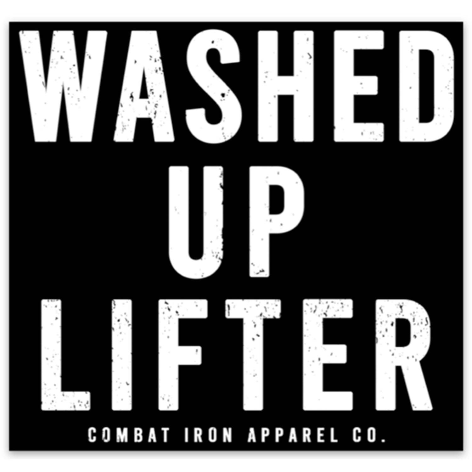 Washed Up Lifter Decal Sticker – Self Rescue Tactical