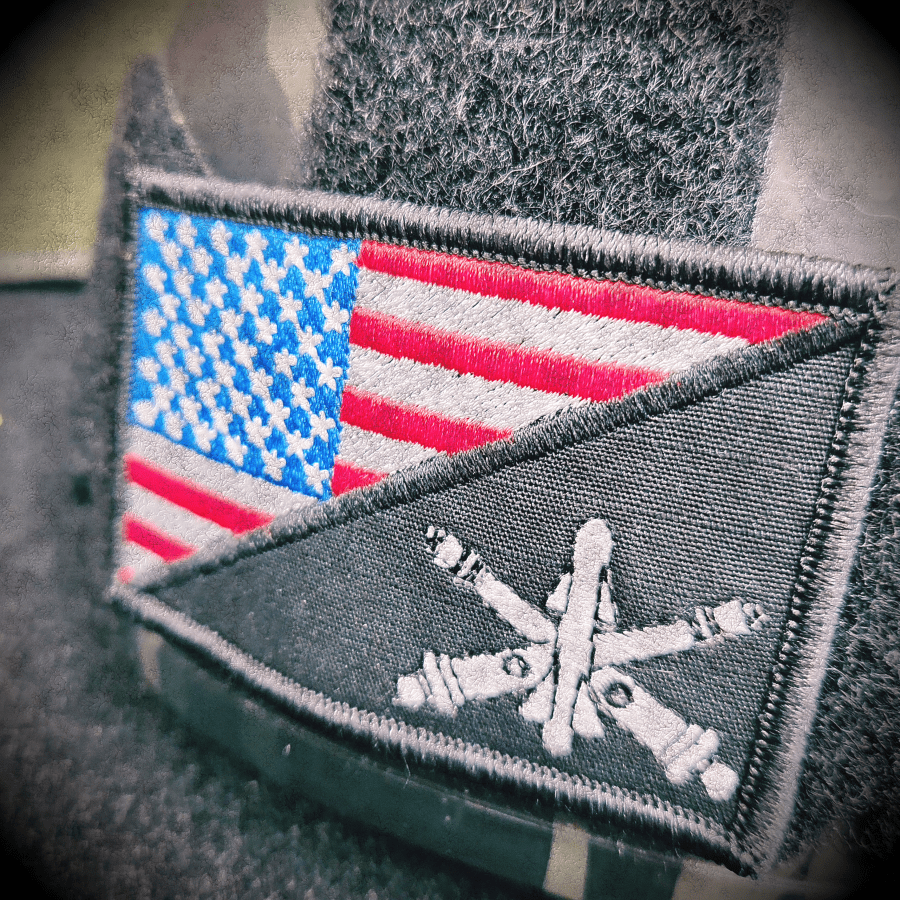Army Air Defense Artillery Branch - USA Flag - 2.25x3.5 Patch – Self ...