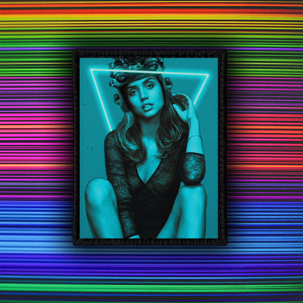 Ana De Armas V1 - Limited Edition - 4" x 3" Sublimation Velcro Morale ...