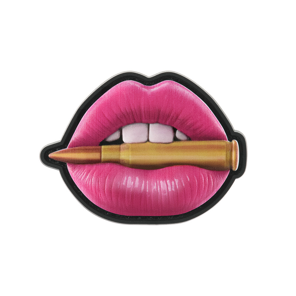 M-Tac Patch Pink Lips with Bullet PVC – Self Rescue Tactical