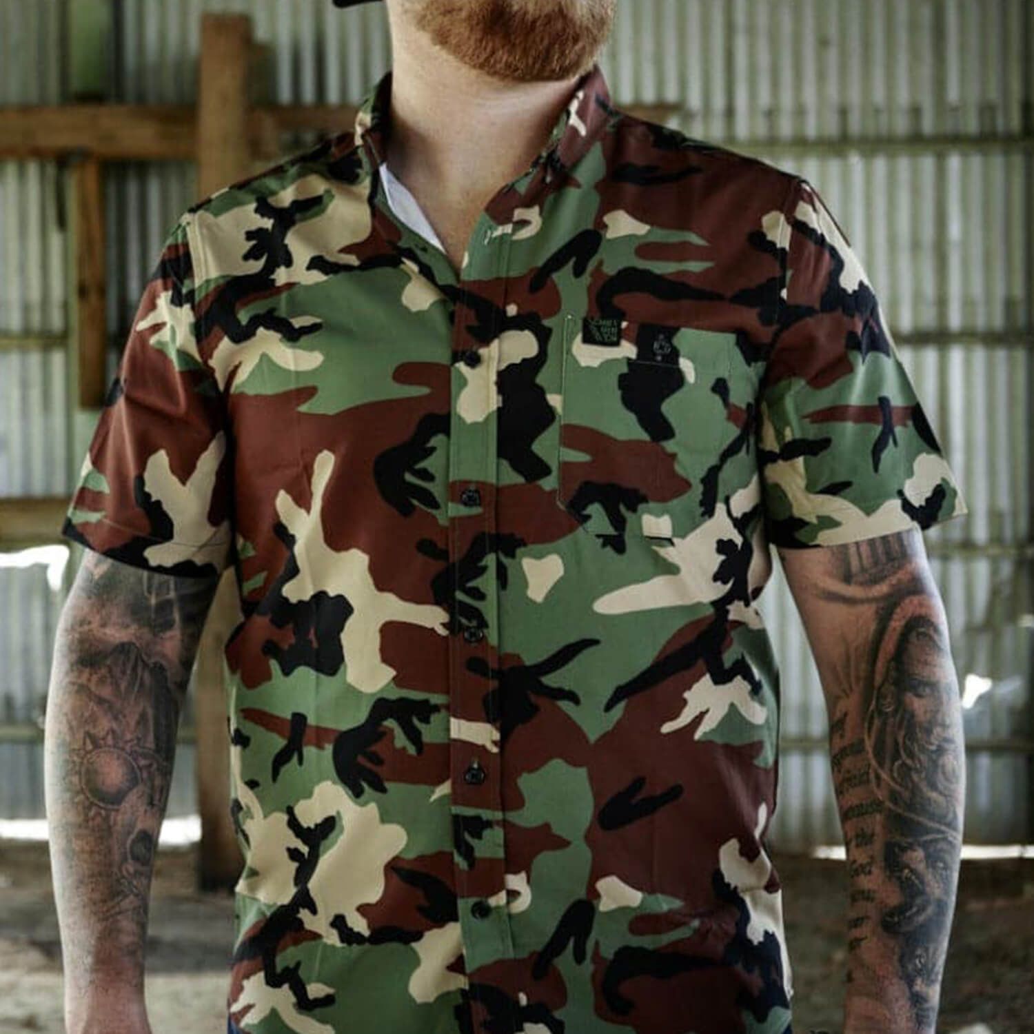 LIGHT WEIGHT BUTTON UP SHORT SLEEVE – Self Rescue Tactical