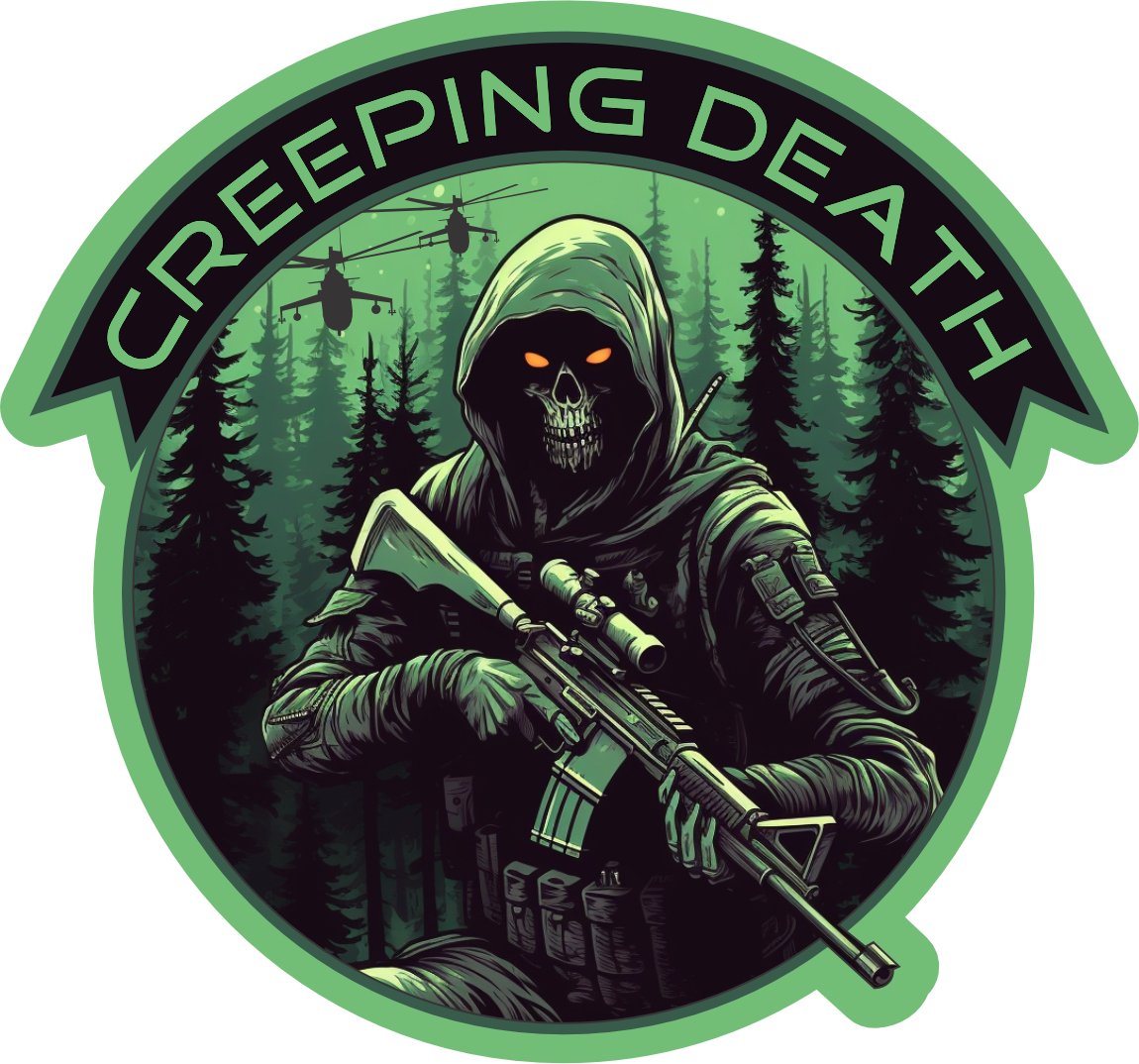 Creeping Death - Sticker – Self Rescue Tactical