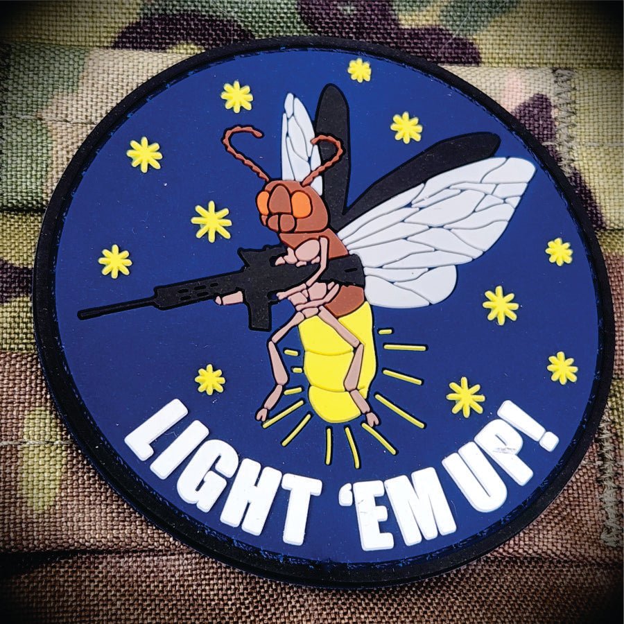 Light 'Em Up Firefly - 3" PVC Patch – Self Rescue Tactical