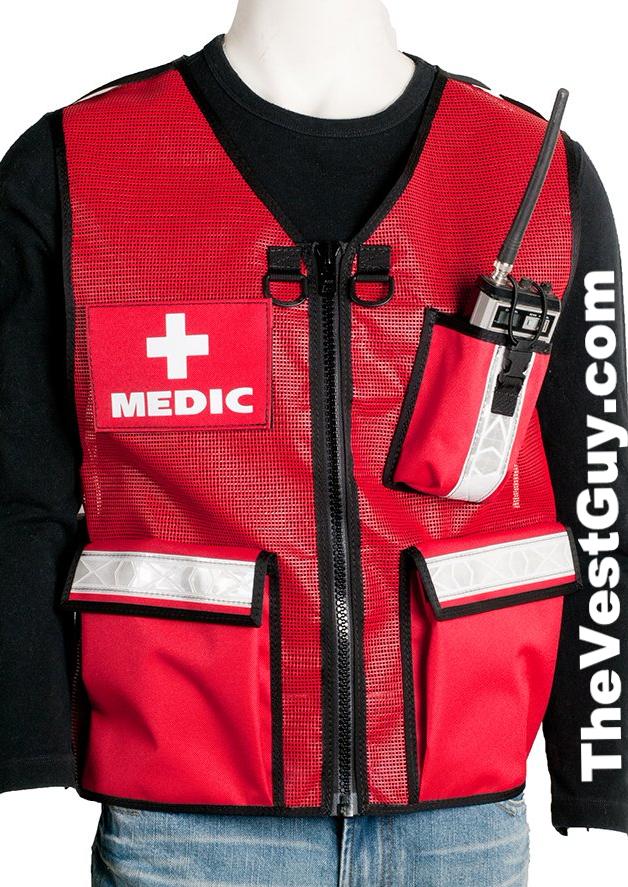 RED MEDIC VEST – Self Rescue Tactical
