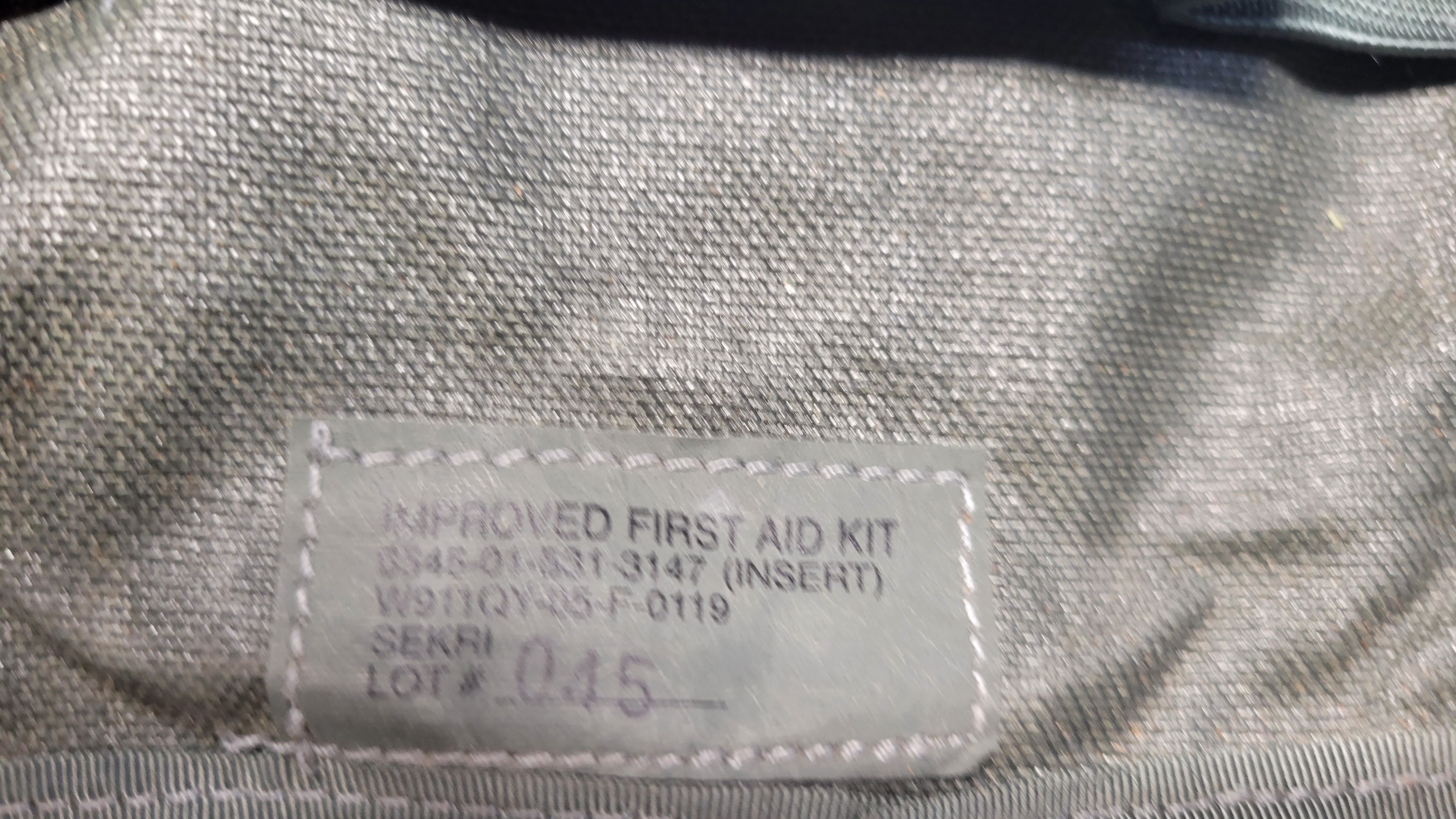 ACU/UCP IFAK Insert. (Grade 2) – Self Rescue Tactical