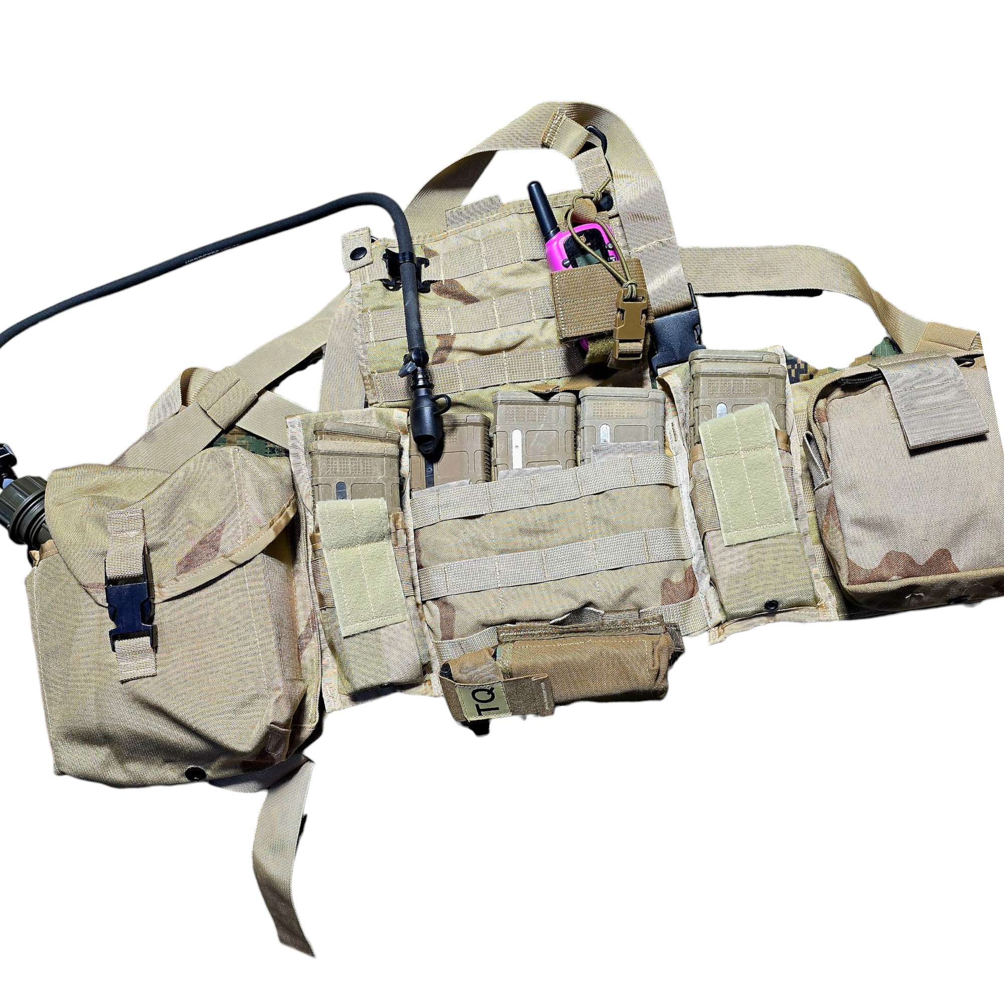 DCU Ranger Assault Carrying Kit (RACK) with pouches – Self Rescue Tactical