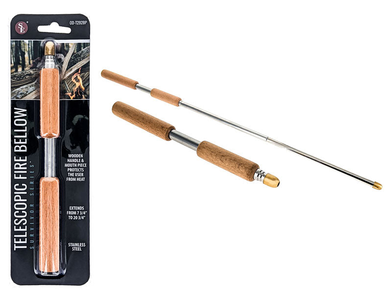 Telescopic Stainless Steel Fire Blower – Self Rescue Tactical