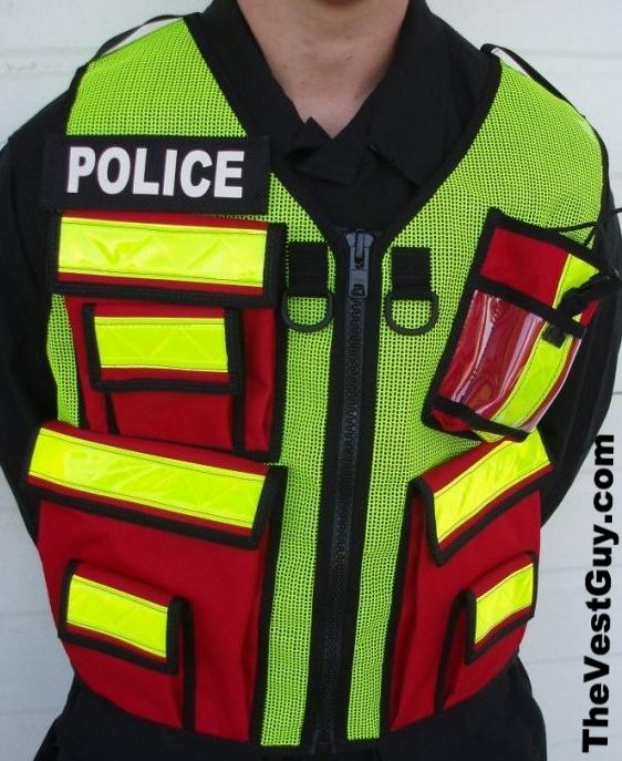 Police Reflective Safety Vest – Self Rescue Tactical