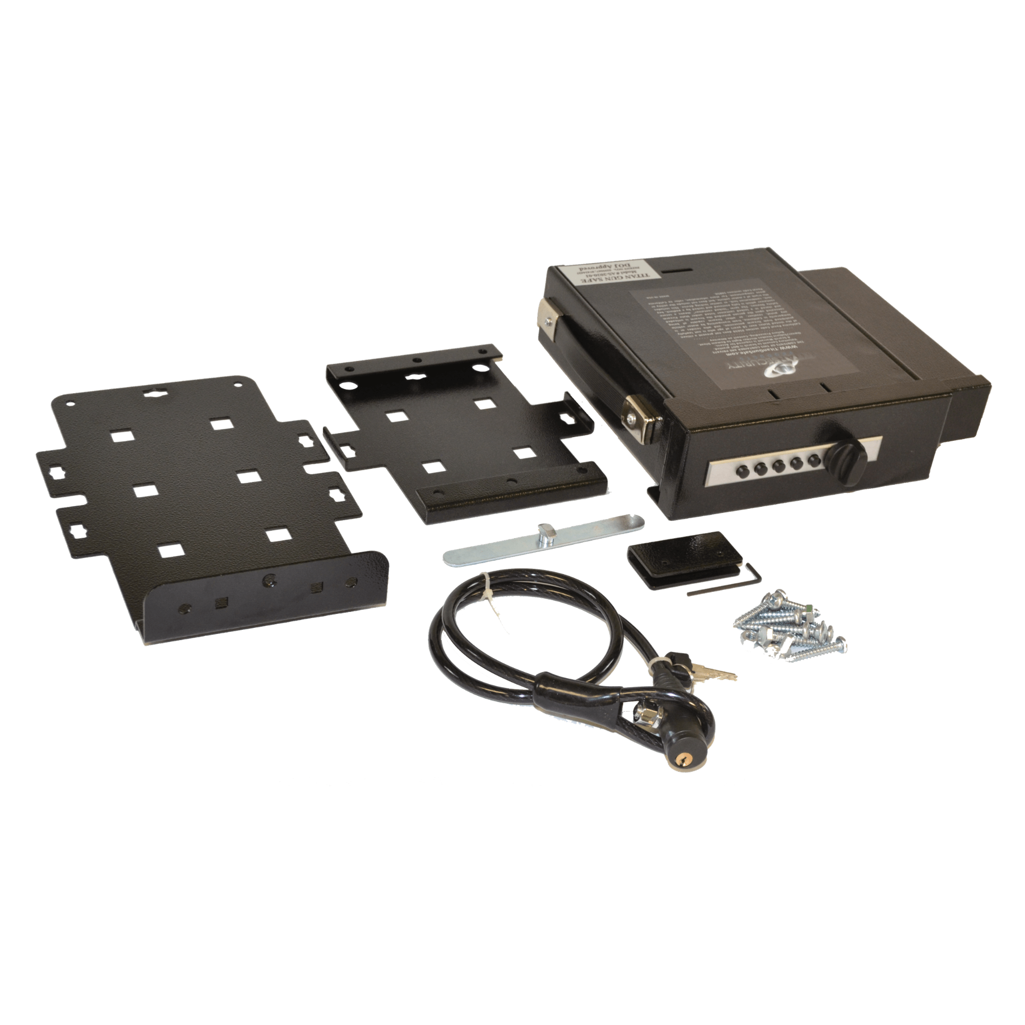 Titan Compact Gun Safe Bundle "Quick Access Vehicle Handgun Safe ...