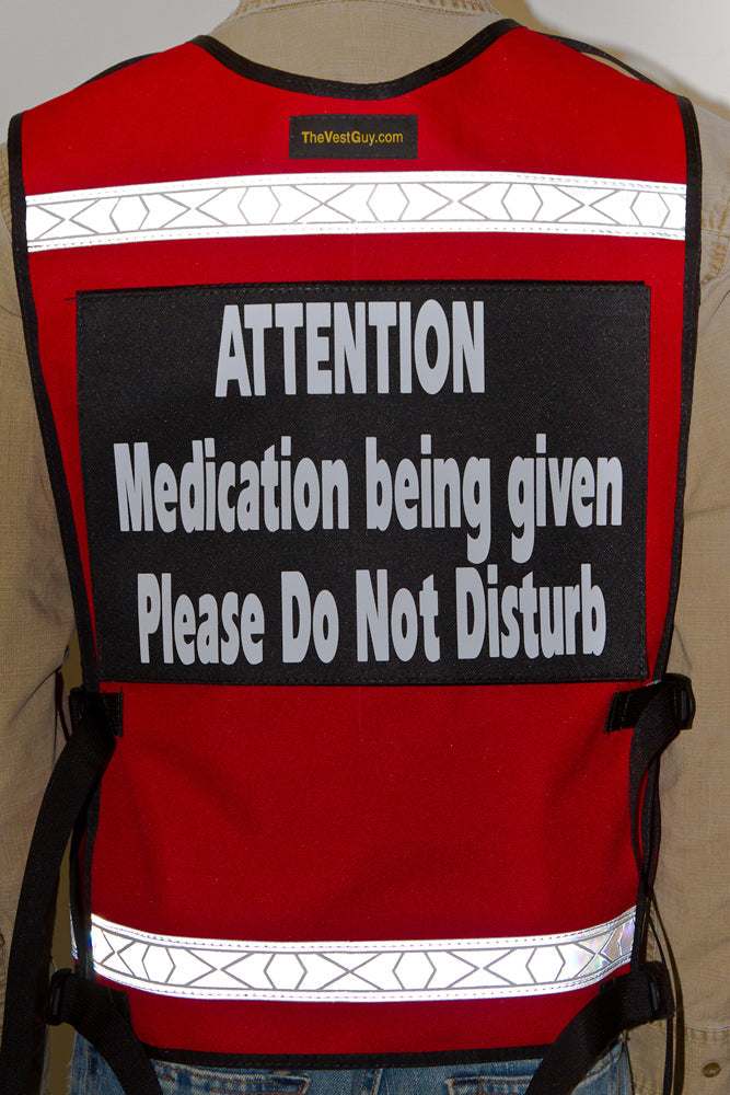Red VA Medical Vest – Self Rescue Tactical